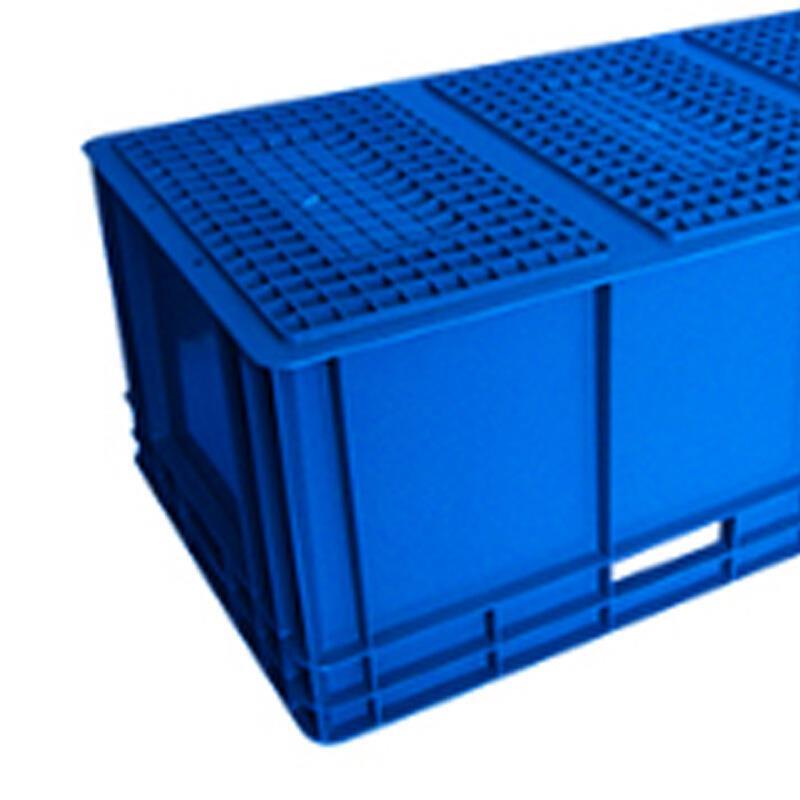 Large Plastic Industrial Warehouse Turnover Box Rectangular; ECVV UK ...