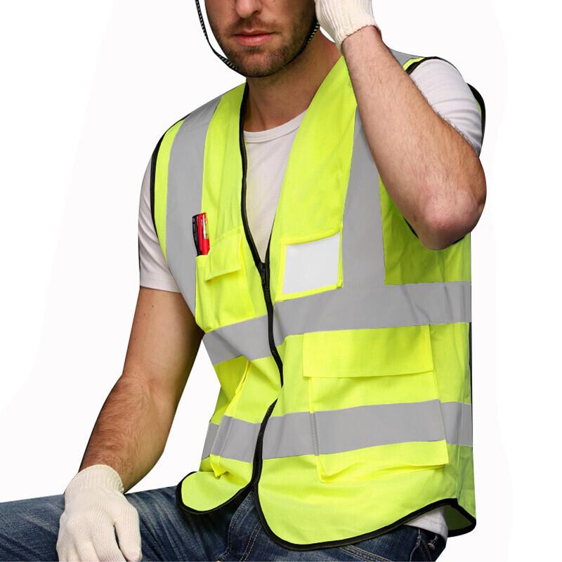 6 Pieces Reflective Vest Reflective Suit Fluorescent Suit; ECVV UK ...